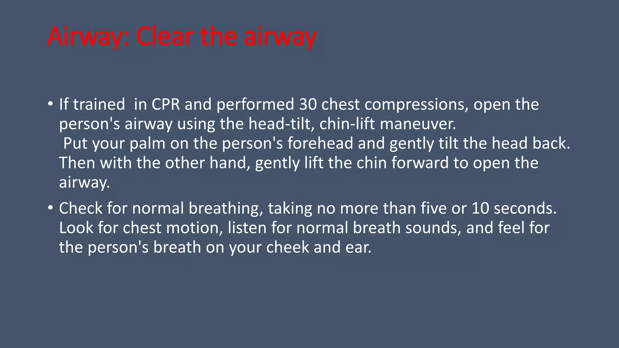 Cardio pulmonary resuscitation | PPTX | First Aid | Injuries
