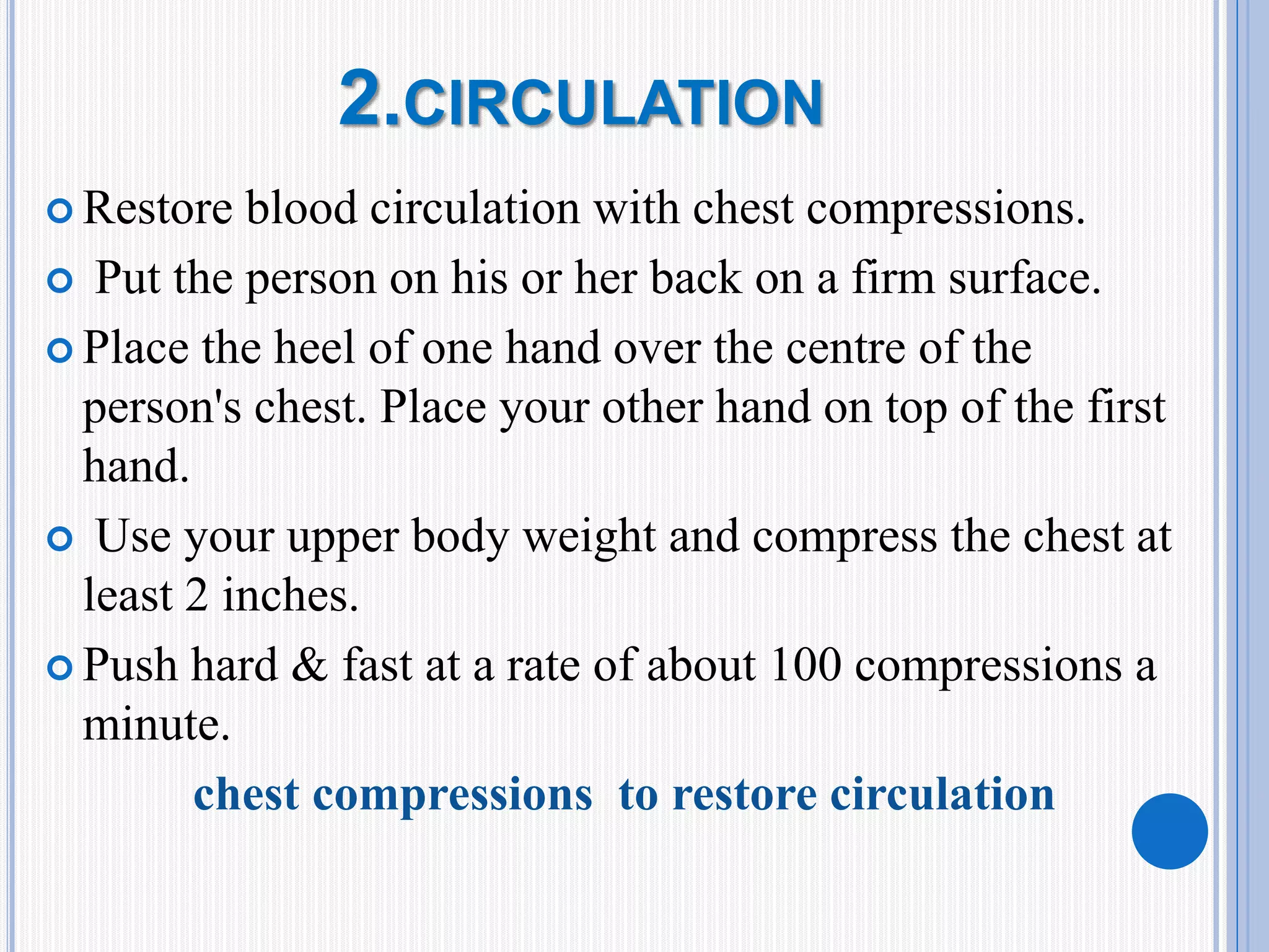 Cardiopulmonary resuscitation | PPTX
