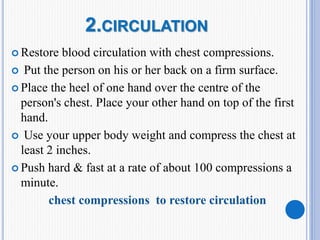 Cardiopulmonary resuscitation | PPTX