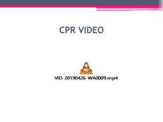 Cardio pulmonary resuscitation | PPT