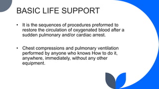 Cardiopulmonary Resuscitation.pptx | First Aid | Injuries