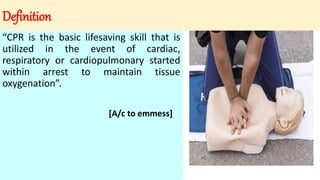 Basic life support among undergraduate students | PPT