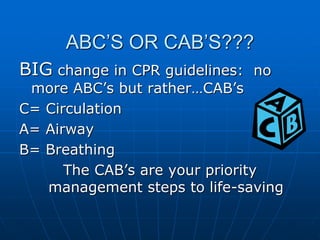 Cardiopulmonary Resuscitation Ahmed .ppt