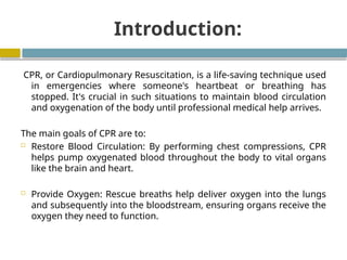Cardiopulmonary resuscitation (CPR).pptx