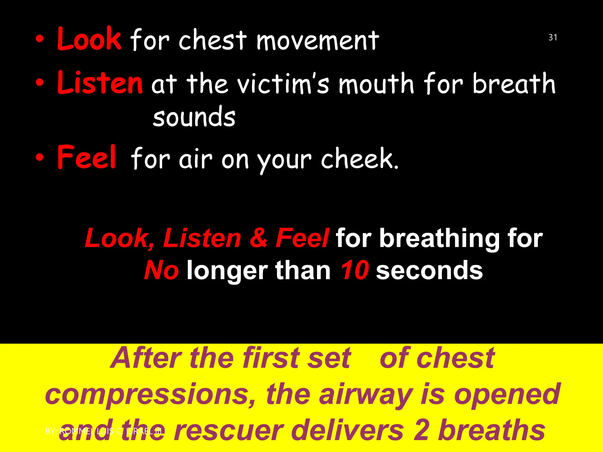 CARDIOPULMONARY RESUSCITATION - BLS & ALS TECHNIQUES | PPT