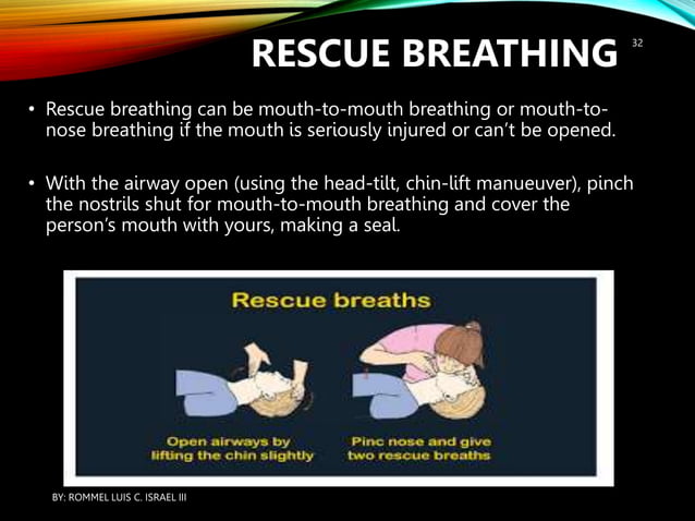 CARDIOPULMONARY RESUSCITATION - BLS & ALS TECHNIQUES | PPT