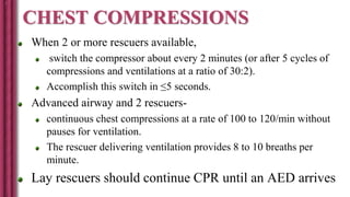 Cardio pulmonary resuscitation (BLS) | PPT