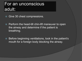 Cardiopulmonary resuscitation (cpr) | PPTX