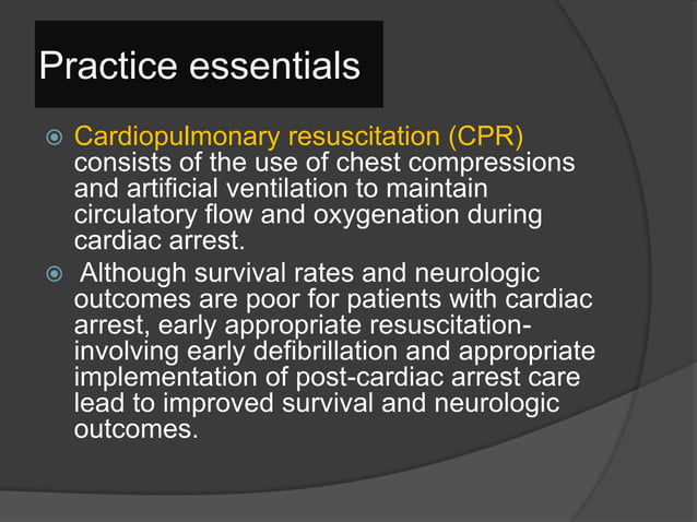 Cardiopulmonary resuscitation (cpr) | PPTX | First Aid | Injuries