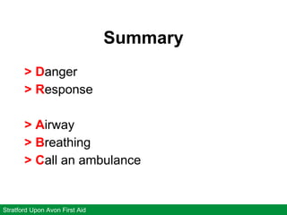 Cardiopulmonary resuscitation (cpr) | PPTX | First Aid | Injuries
