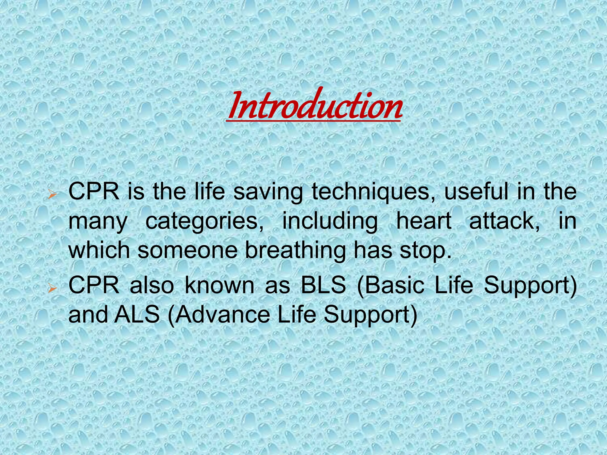CARDIOPULMONARY RESUSCITATION (CPRR).pptx