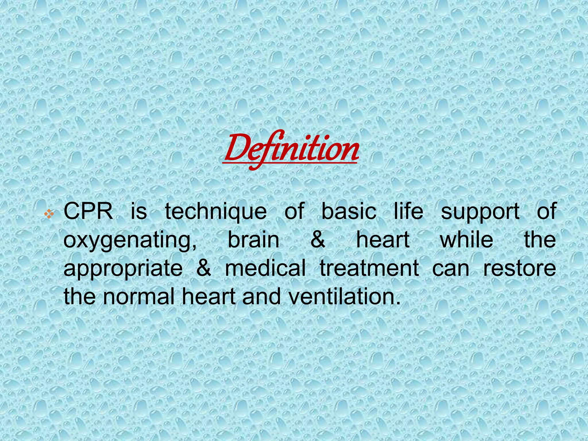 CARDIOPULMONARY RESUSCITATION (CPRR).pptx