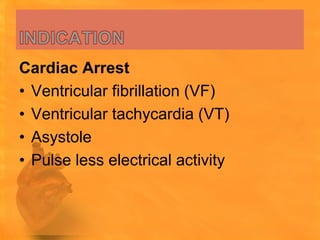 Cardiopulmonaryresuscitationppt 130317014608-phpapp02 | PDF