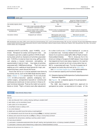 Cardiopulmonary testing preoperative | PDF