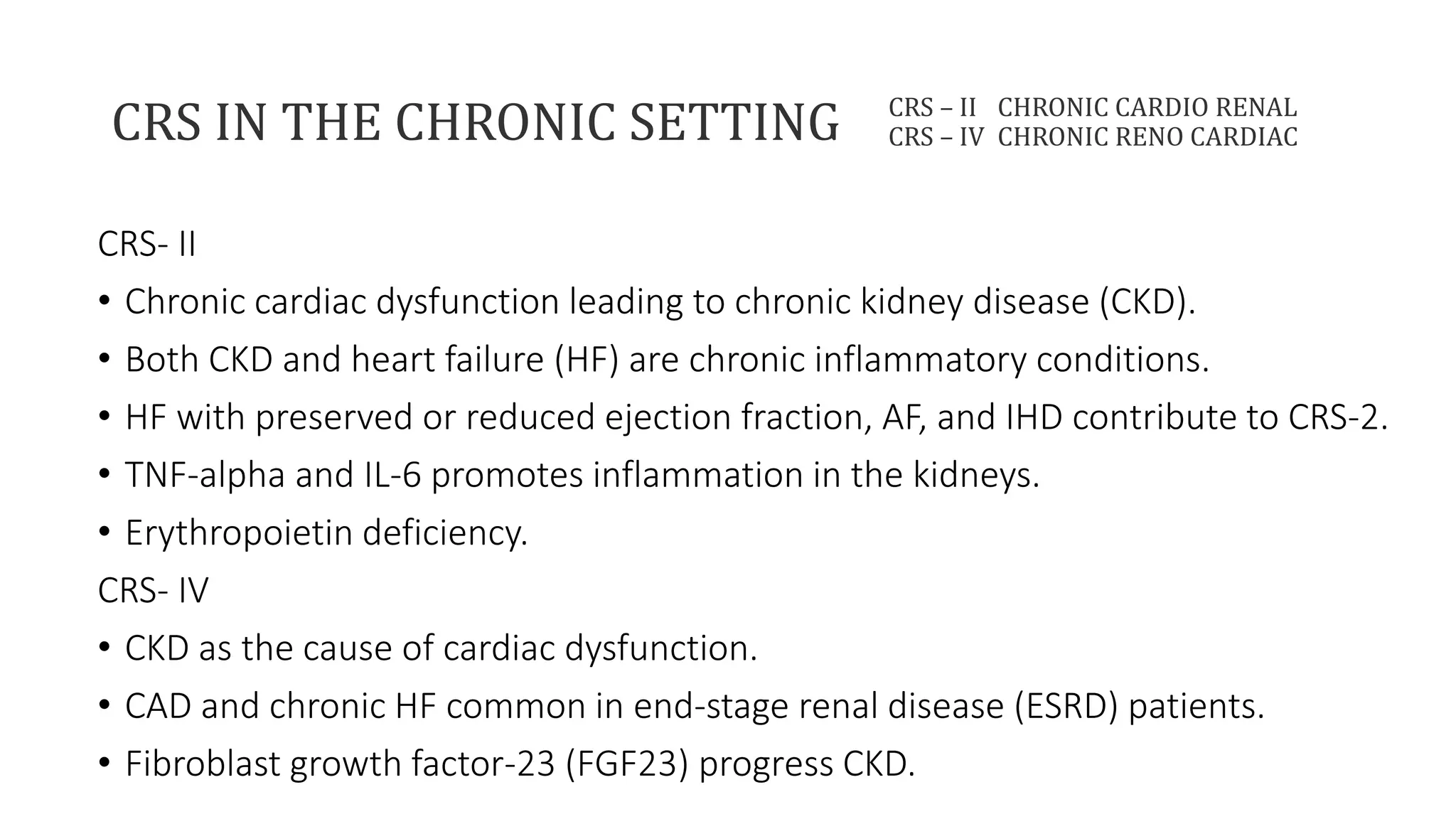 Cardio Renal Syndrome CRS All types.pptx