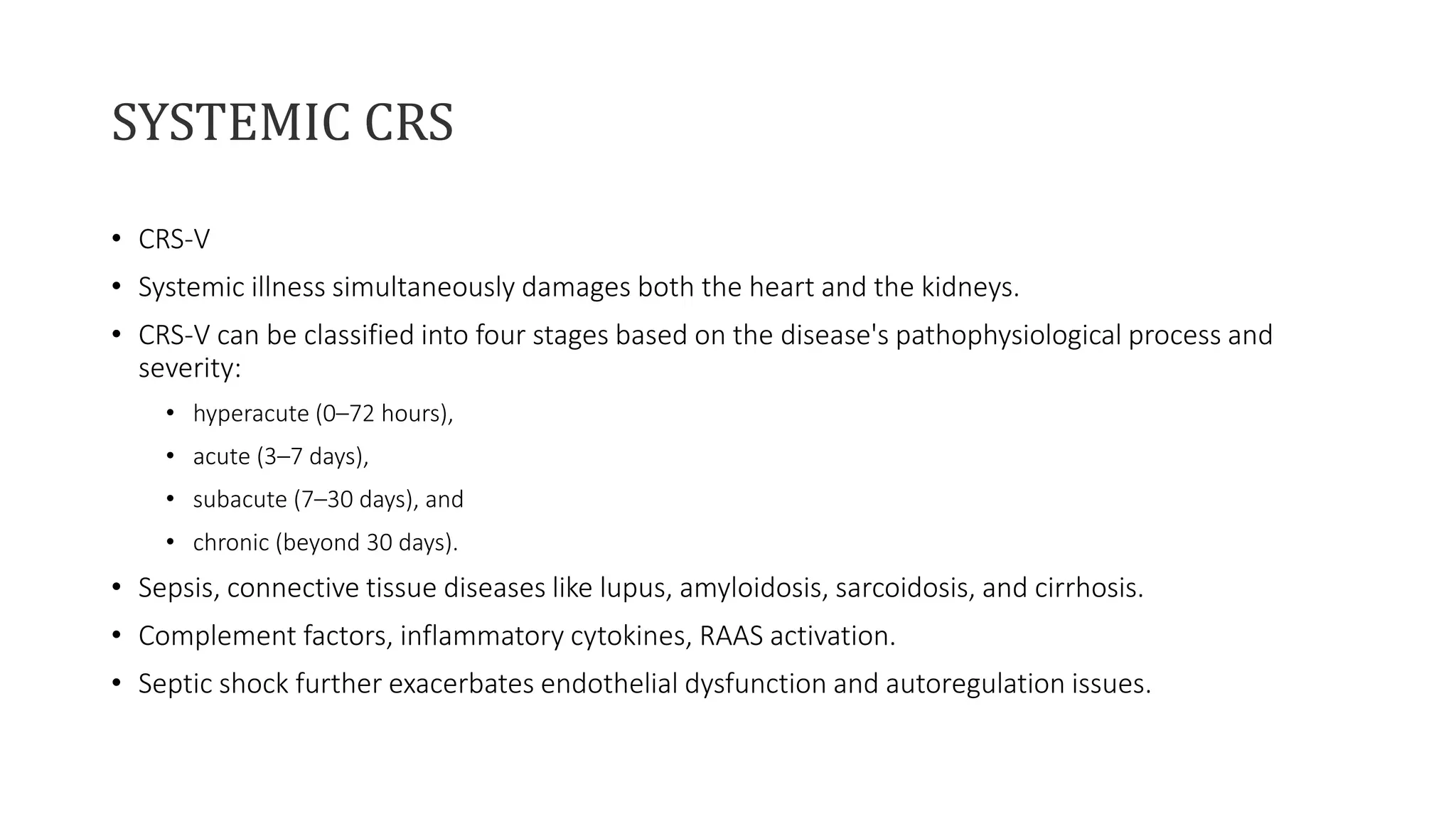 Cardio Renal Syndrome CRS All types.pptx