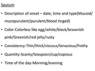 Cardio Respiratory Assesment | PPTX