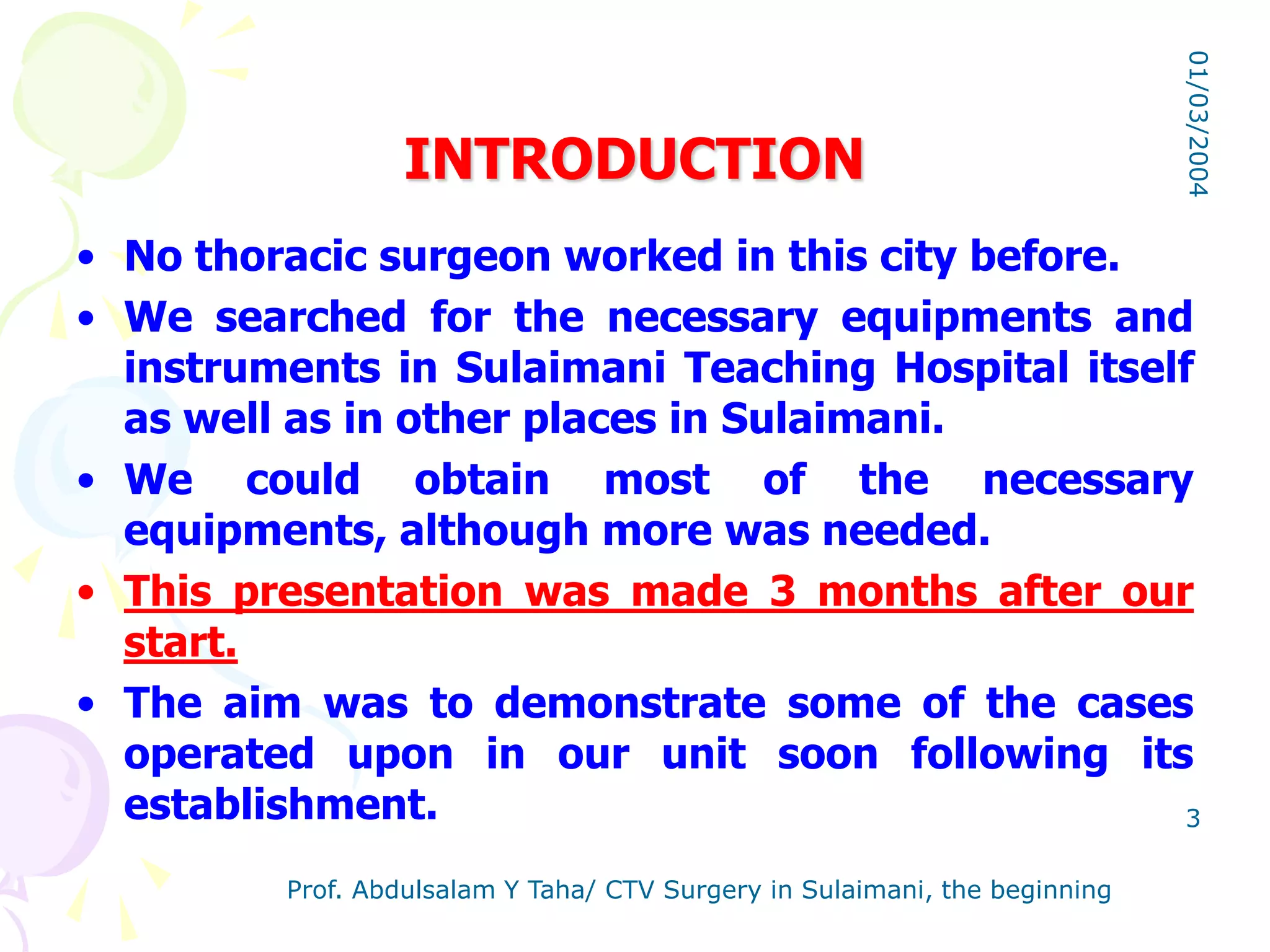 cardiothoracic and vascular surgery in sulaimani the begining.pdf
