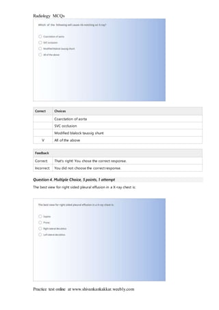 Cardiothoracic radiology review | DOCX | Heart and Cardiovascular ...