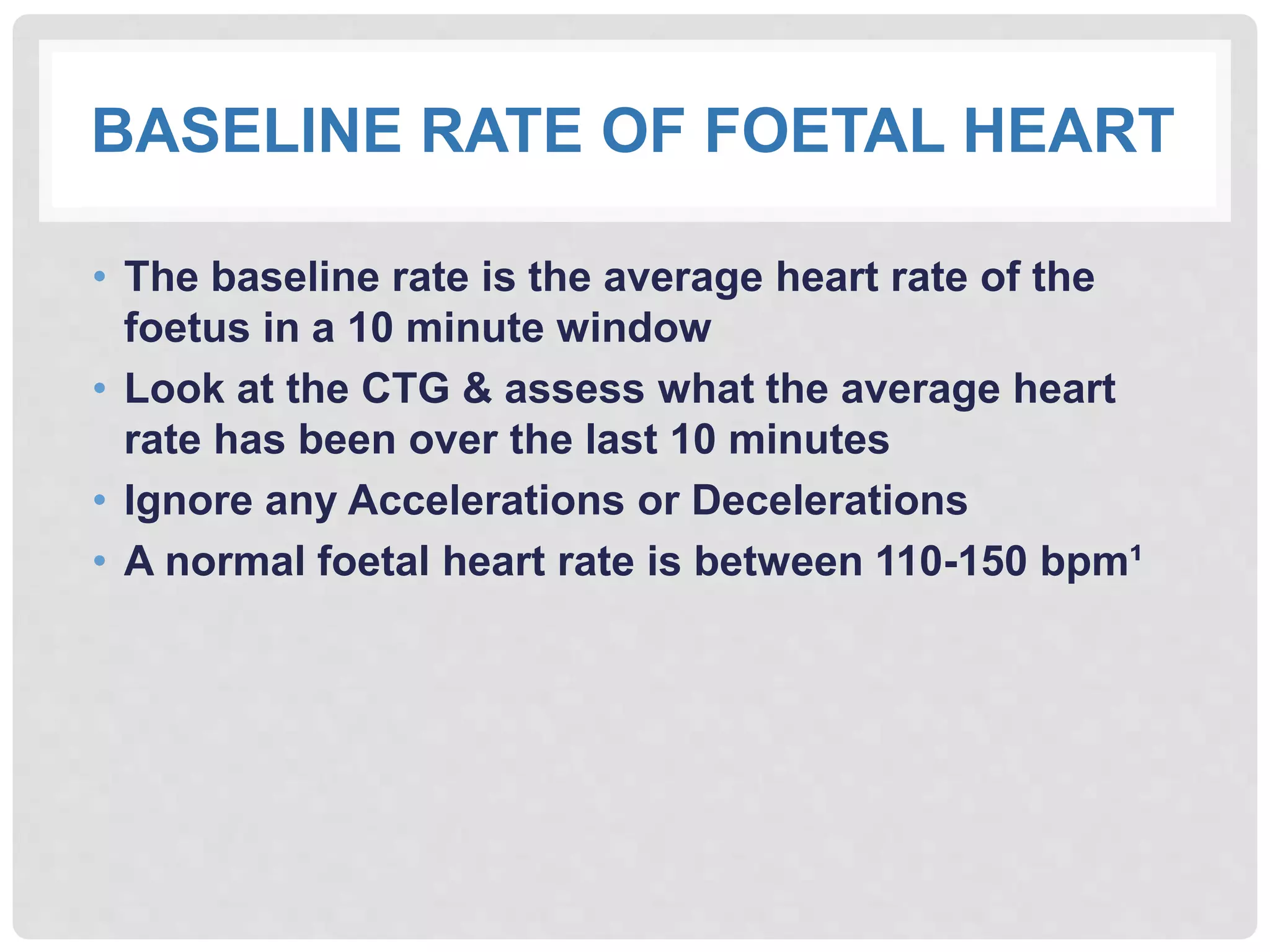 Cardiotocography | PPTX