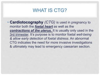 Cardiotocography | PPTX