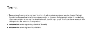 Cardiotocography | PPTX | Pregnancy | Reproductive Health