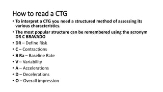 Cardiotocography | PPTX | Pregnancy | Reproductive Health