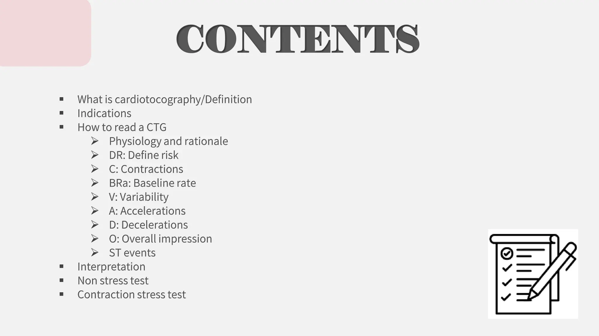 Cardiotocography A FETAL HR MONITORING METHOD | PPTX