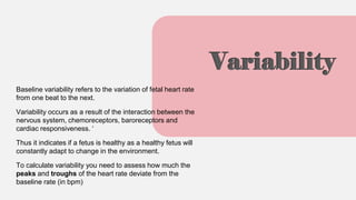 Cardiotocography A FETAL HR MONITORING METHOD | PPT