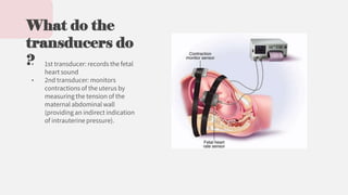 Cardiotocography A FETAL HR MONITORING METHOD | PPTX