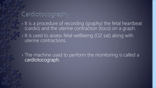 Cardiotocography | PPTX