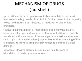 Cardiotoxic chemicals (an Overview)- by Dr.Namrata Mohan | PPTX