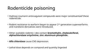 cardiotoxic plant poisoning and rodenticide poisoning.pptx