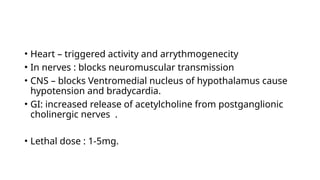 cardiotoxic plant poisoning and rodenticide poisoning.pptx
