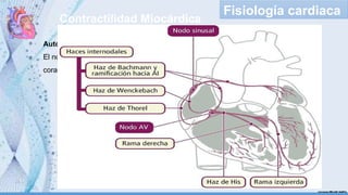 Fisiologia cardiovascular aplicada anestesia | PPTX
