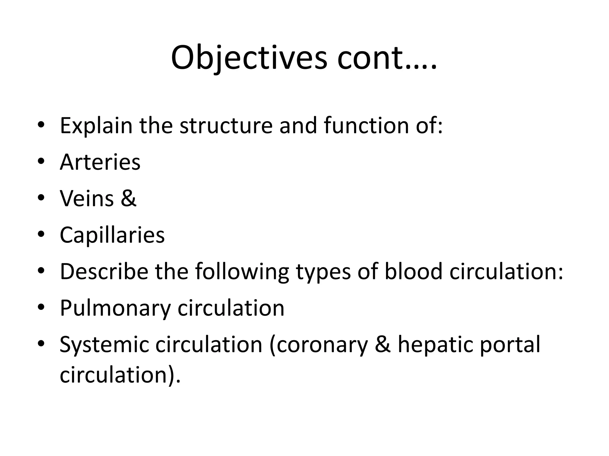 cardiovascular anatomy and physiology | PDF