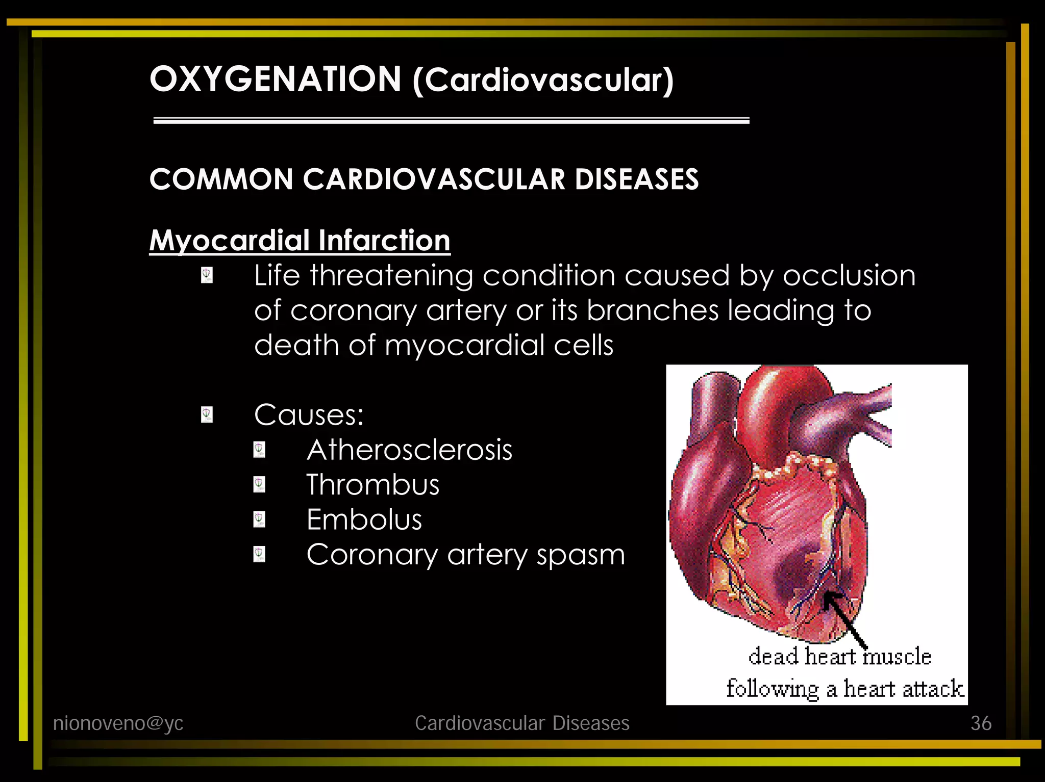 Cardiovascular Disorders Proper | PDF