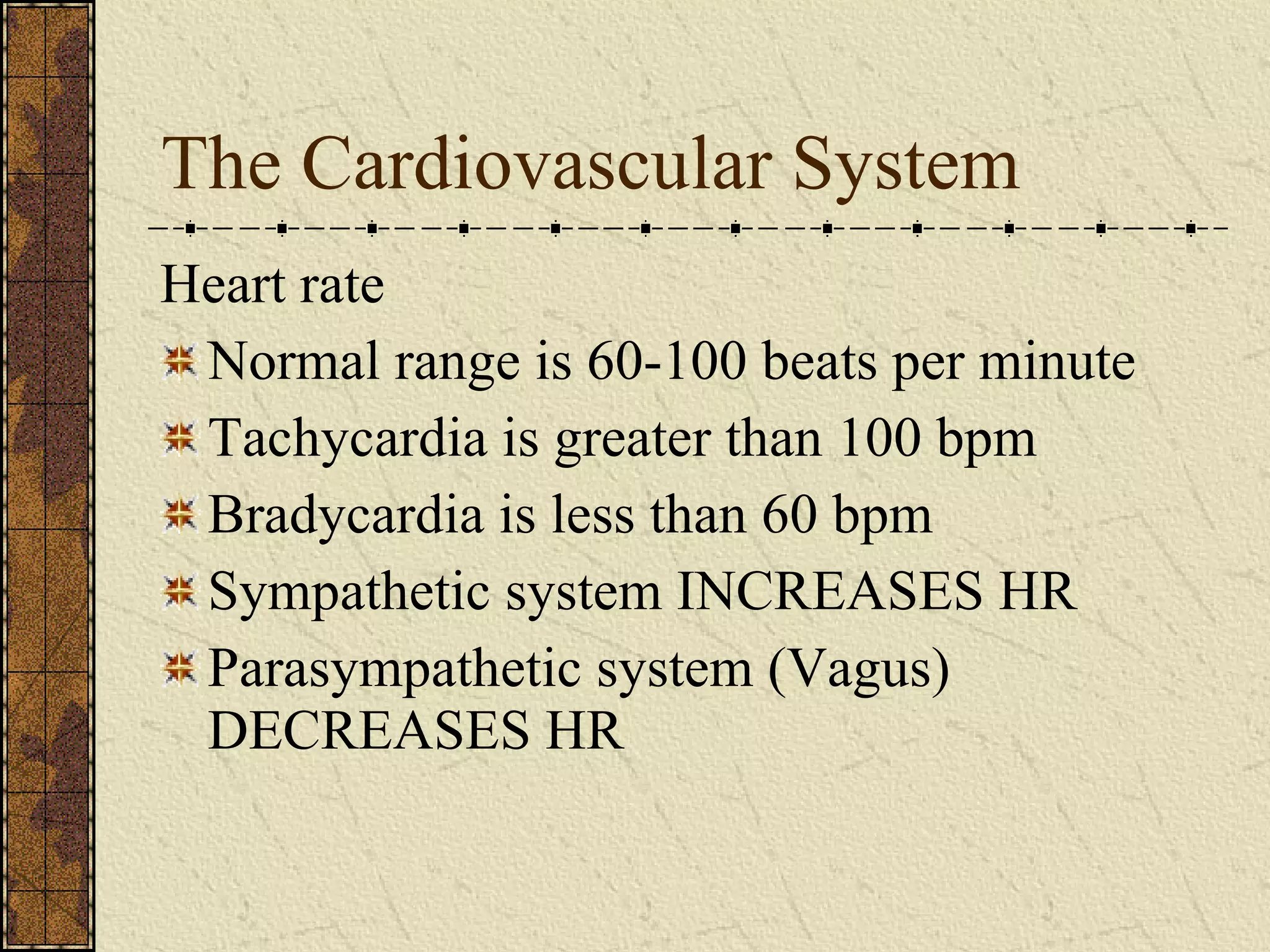 Cardiovascular & Hematologic System | PPT