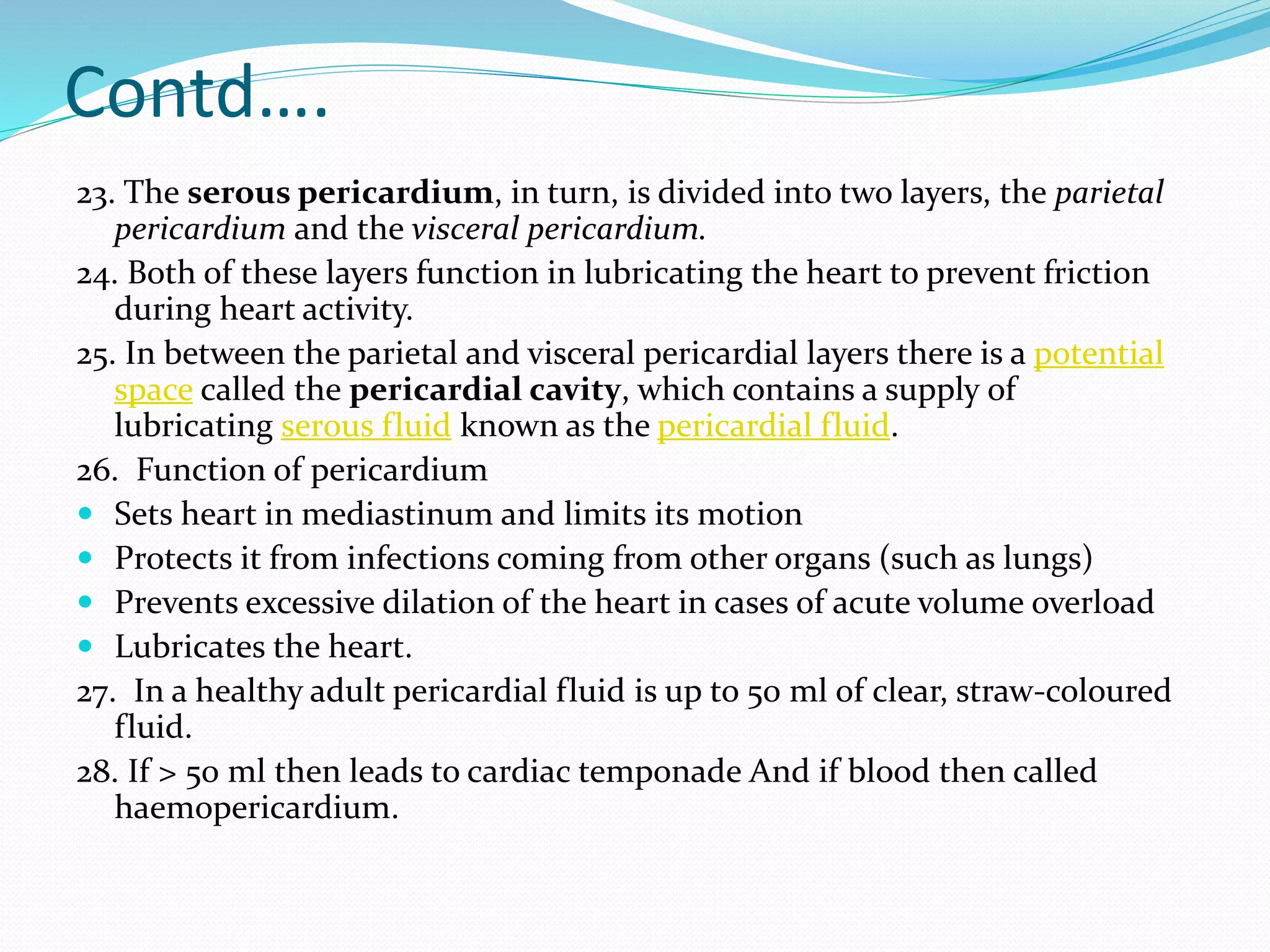 Cardiovascular anatomy and physiology ppt | PPTX