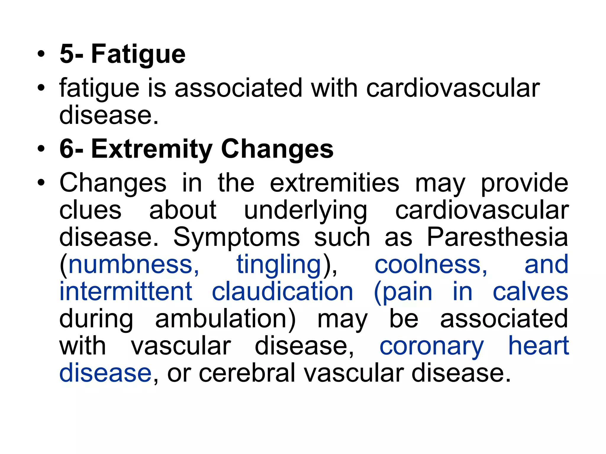 Cardiovascular assessment | PPT