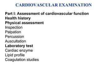 Cardiovascular assessment | PPT
