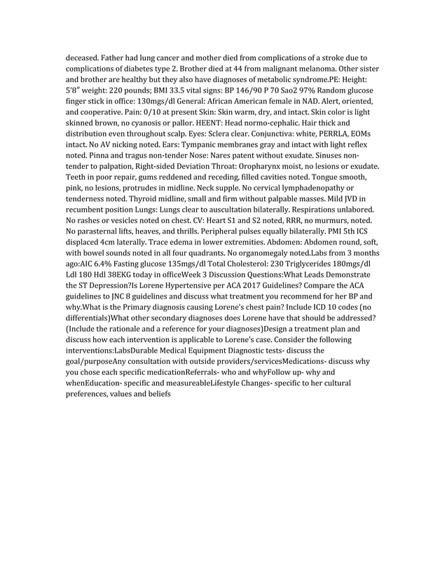 Cardiovascular Case Study Discussion.docx