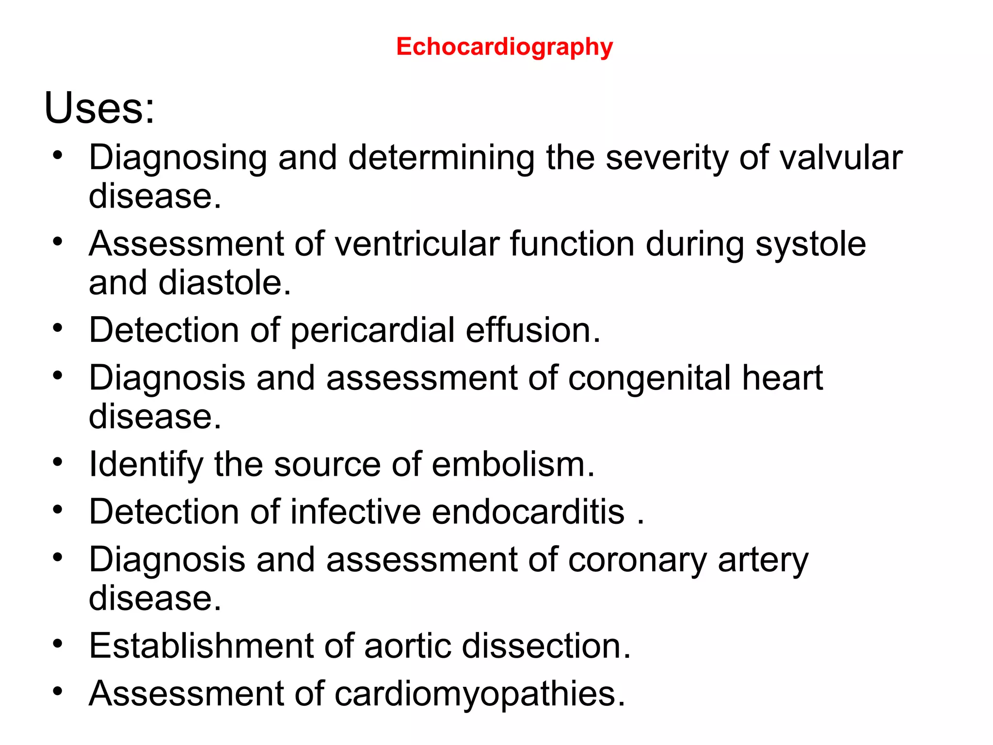 Cardiovascular diagnostic procedures | PPT