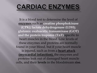 Cardiovascular Diagnostic Procedures by Nadia Abdulallah | PPTX