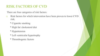 Cardiovascular disease(Cvd)..HEALTH RISK DISEASES | PDF