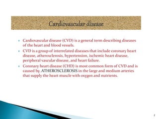 Cardiovascular disease | PPTX