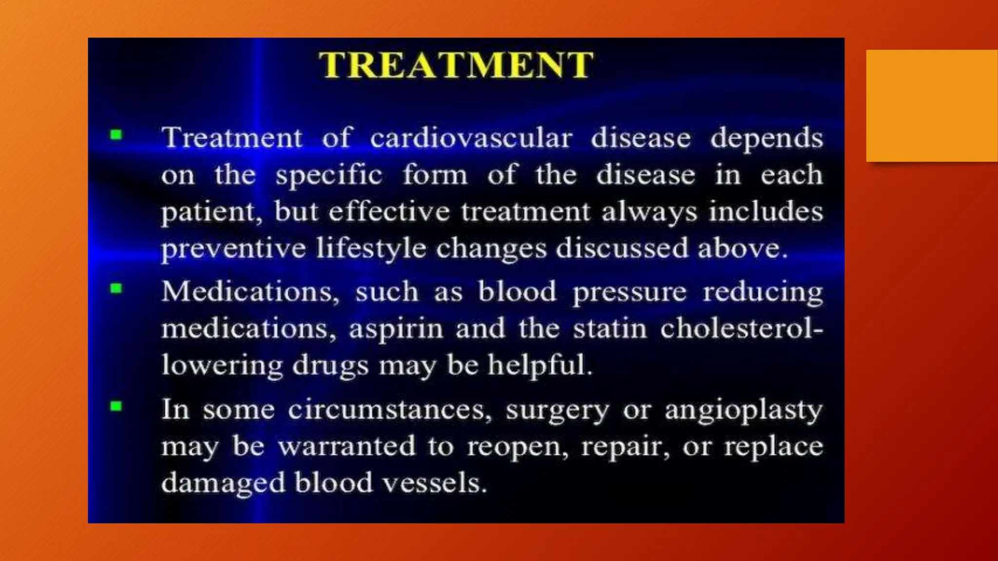 Cardiovascular Disease Power point presentation | PPTX