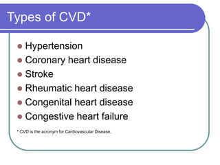 Cardiovascular Disease Dec 2008 | PPT