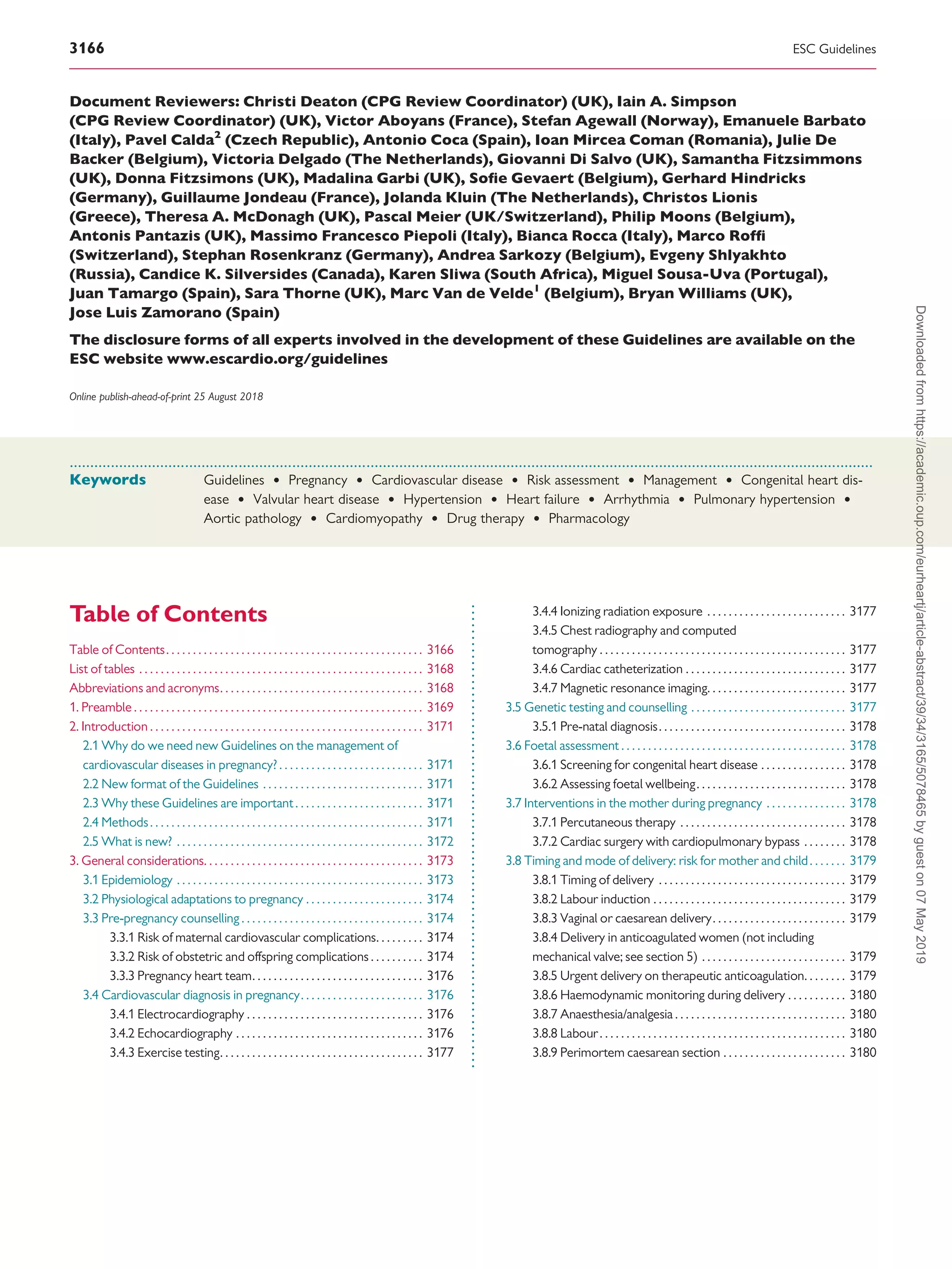 Cardiovascular disease in pregnancy | PDF