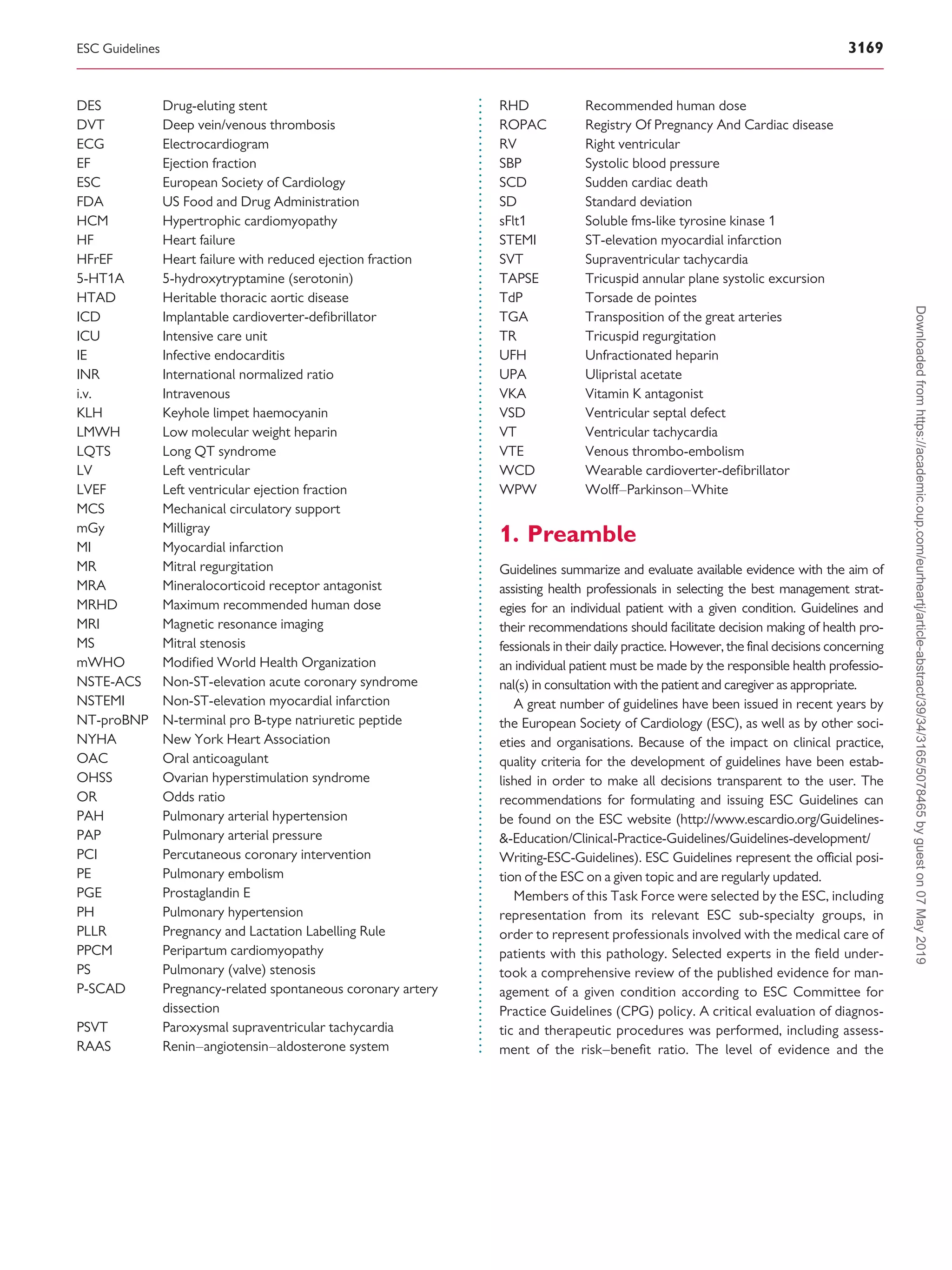 Cardiovascular disease in pregnancy | PDF